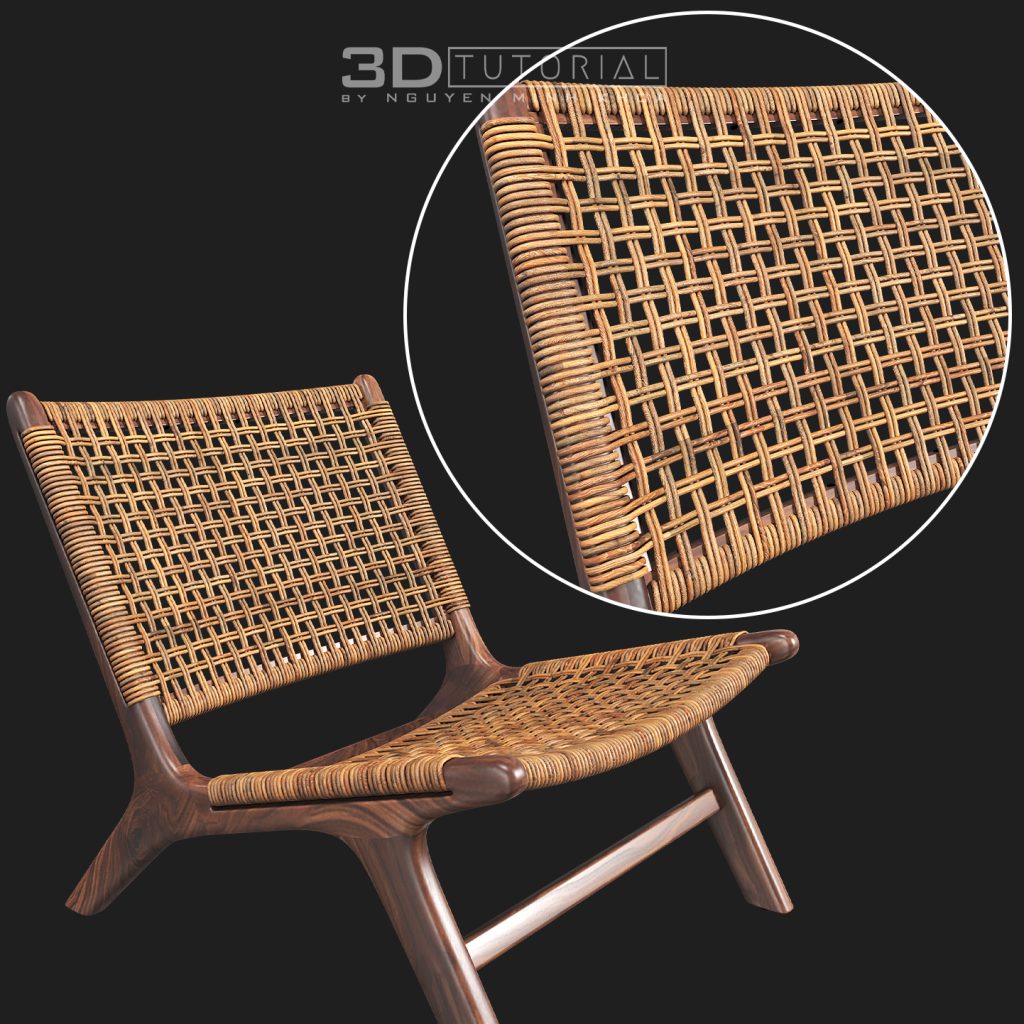 Rope Chair - 3dtutorial