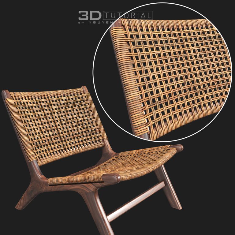 Rope Chair - 3dtutorial